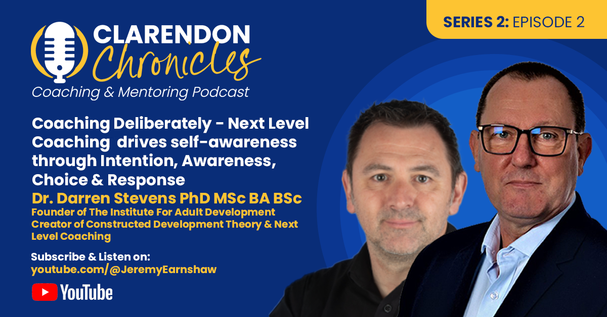 Series 2: Episode 2 with Dr. Darren Stevens - Clarendon Coaching
